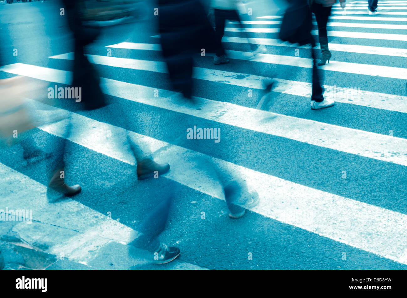 people on zebra crossing Stock Photo - Alamy