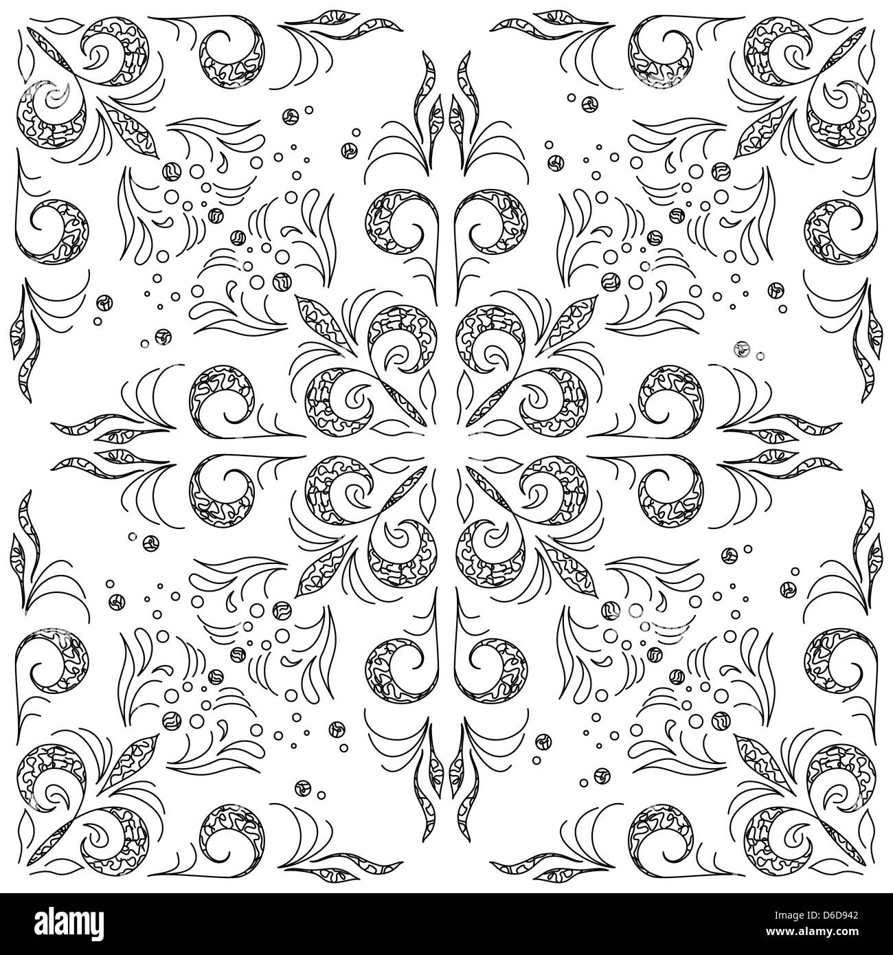 Square outline shape Black and White Stock Photos & Images - Alamy