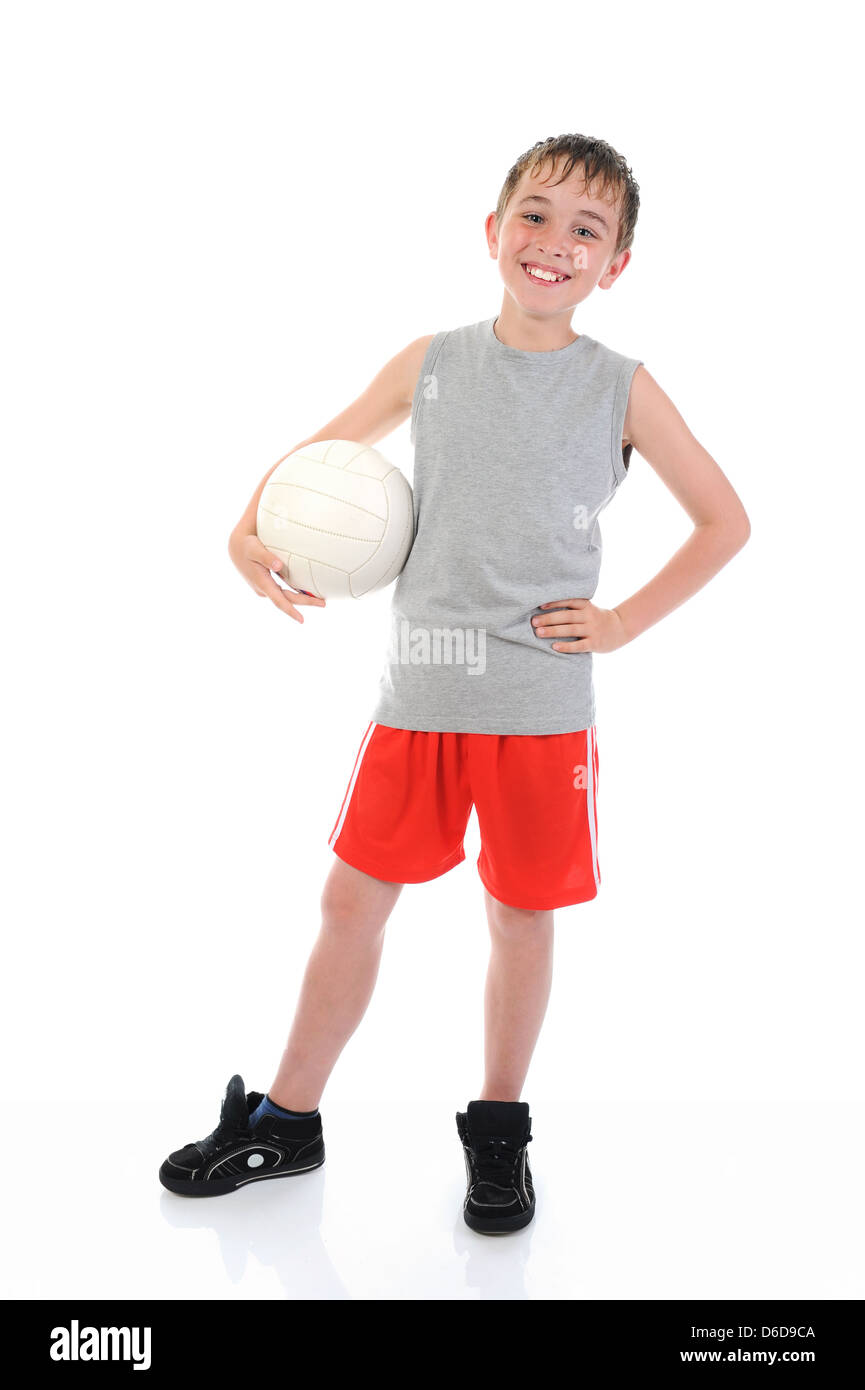 Portrait of a young football player Stock Photo - Alamy