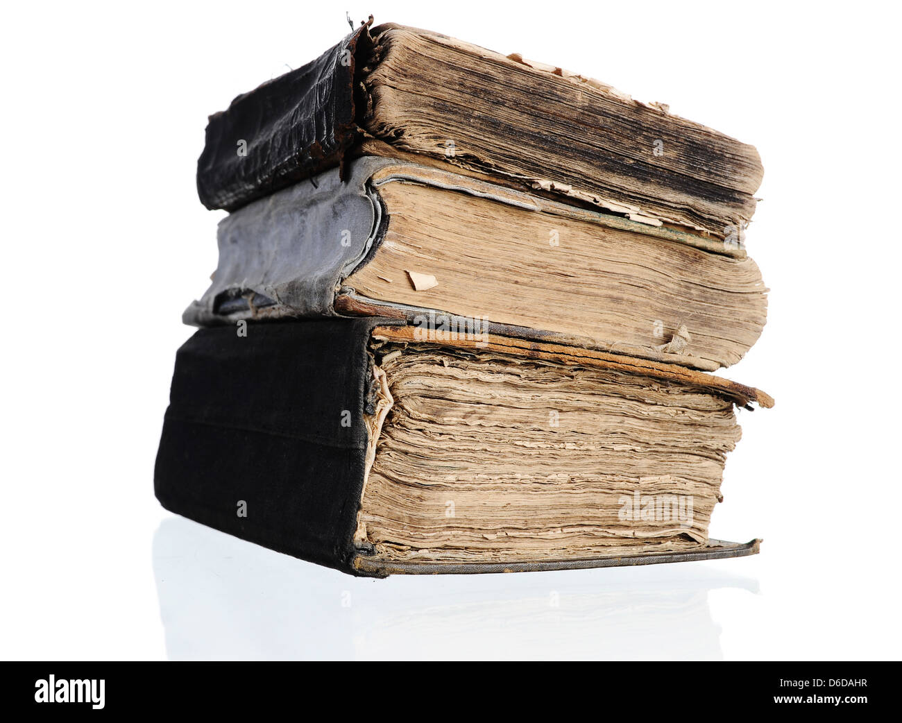 stack of old books Stock Photo - Alamy