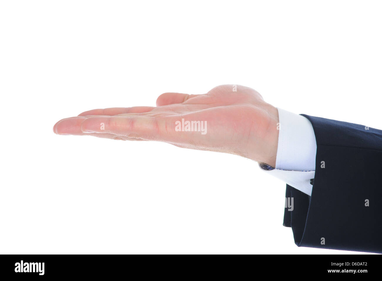 human hand held up Stock Photo - Alamy