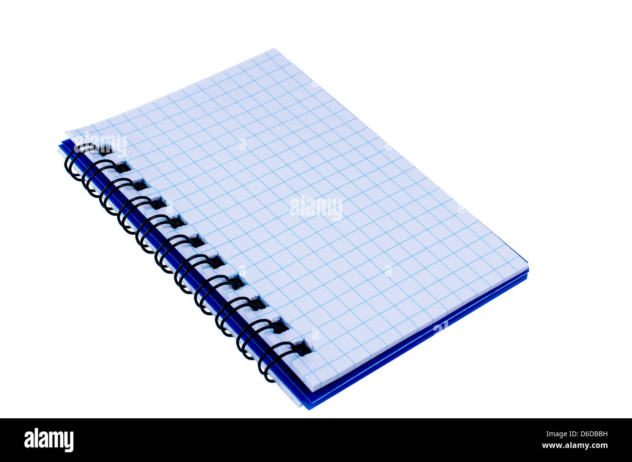 Spiral notepad isolated Stock Photo - Alamy