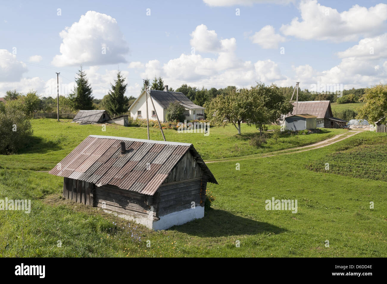 Rural September landscape Stock Photo - Alamy