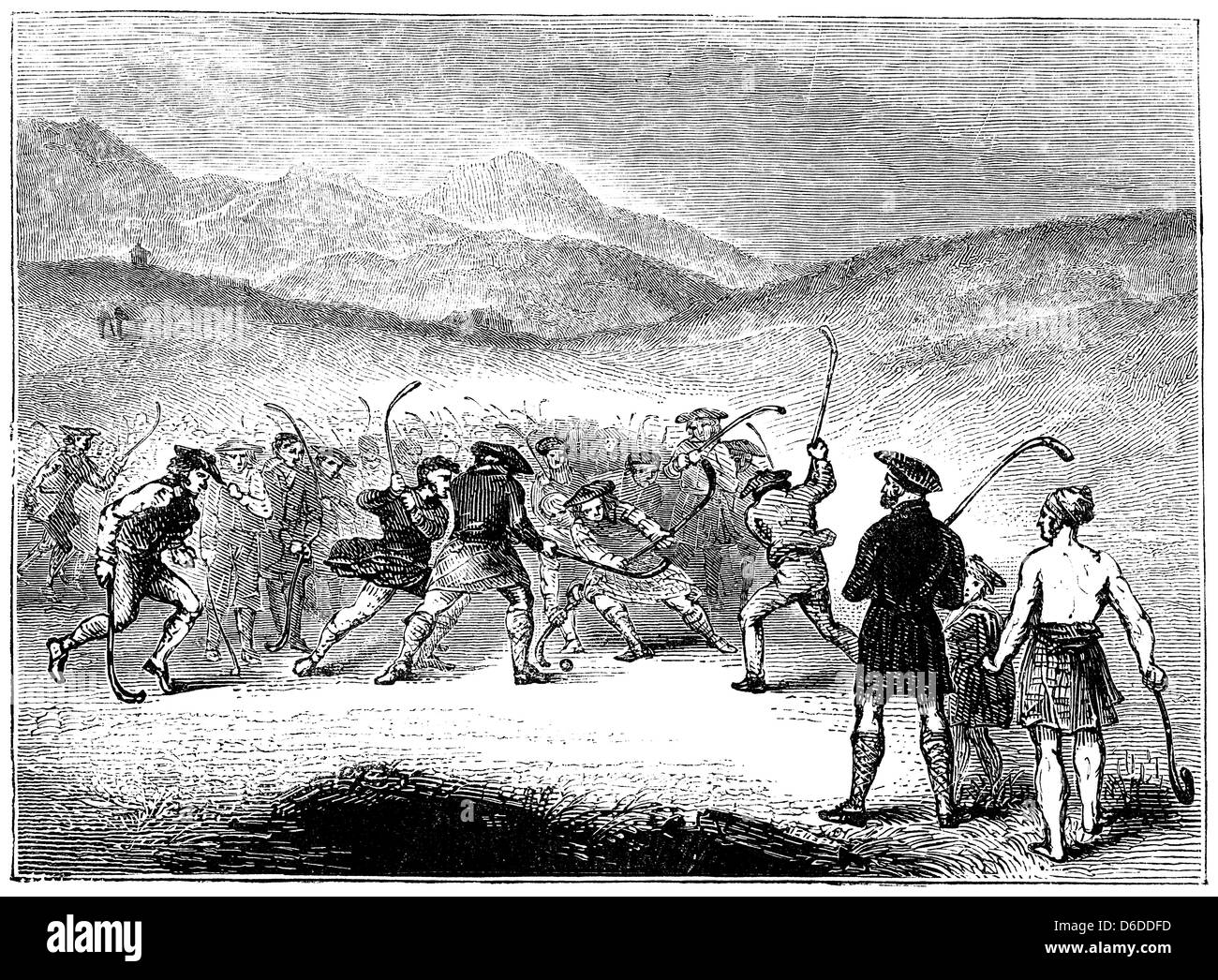 Shinty hi-res stock photography and images - Alamy