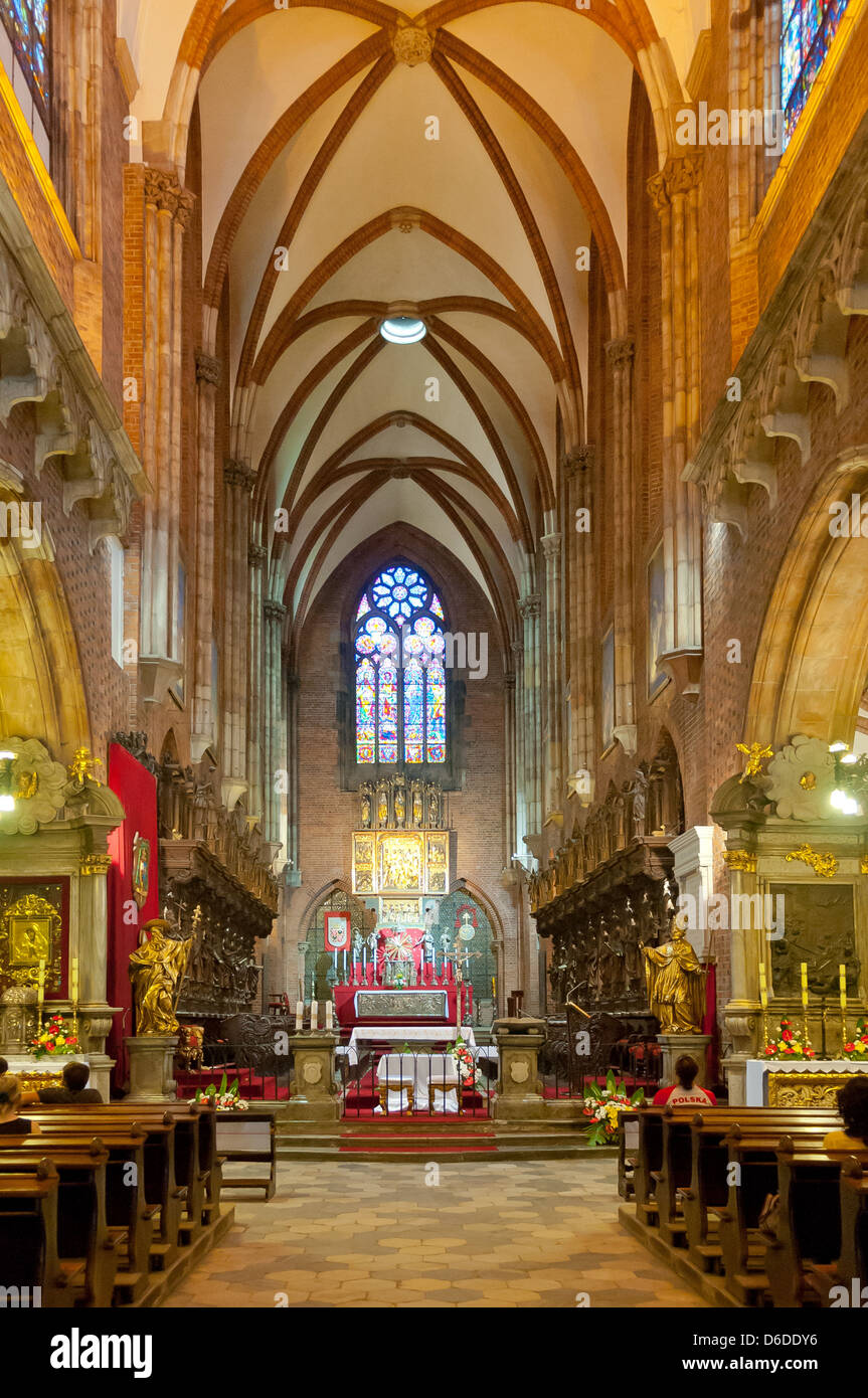 Inside the Cathedral of St John the Baptist, Wroclaw, Poland Stock Photo - Alamy