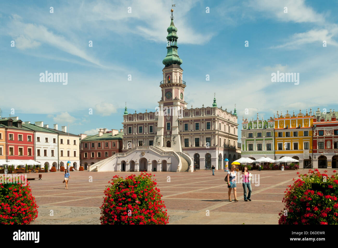 Zamosc historic architecture hi-res stock photography and images - Alamy