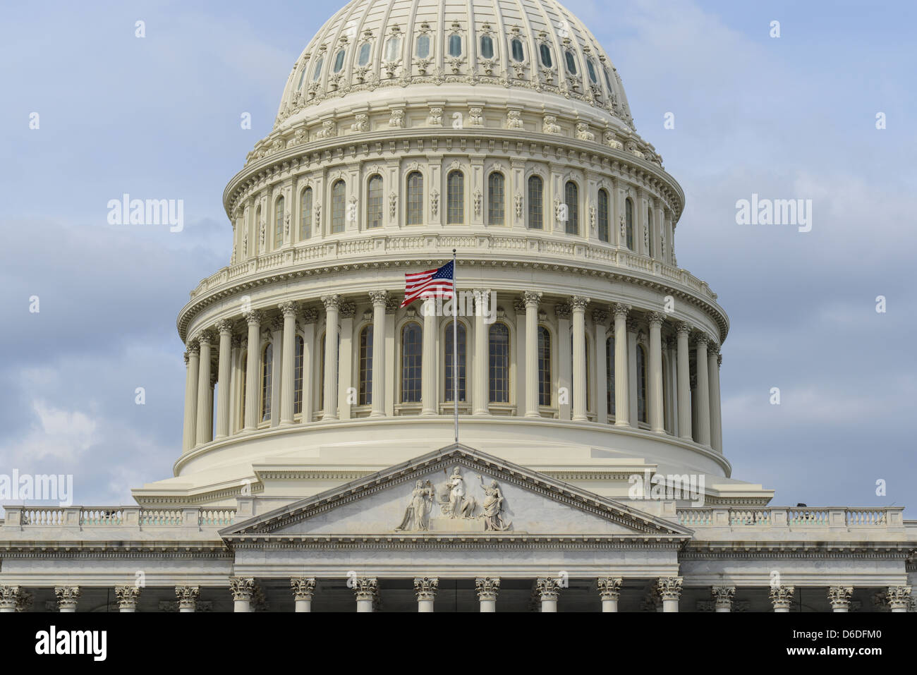 Capitol Hill Building in Washington DC Stock Photo - Alamy