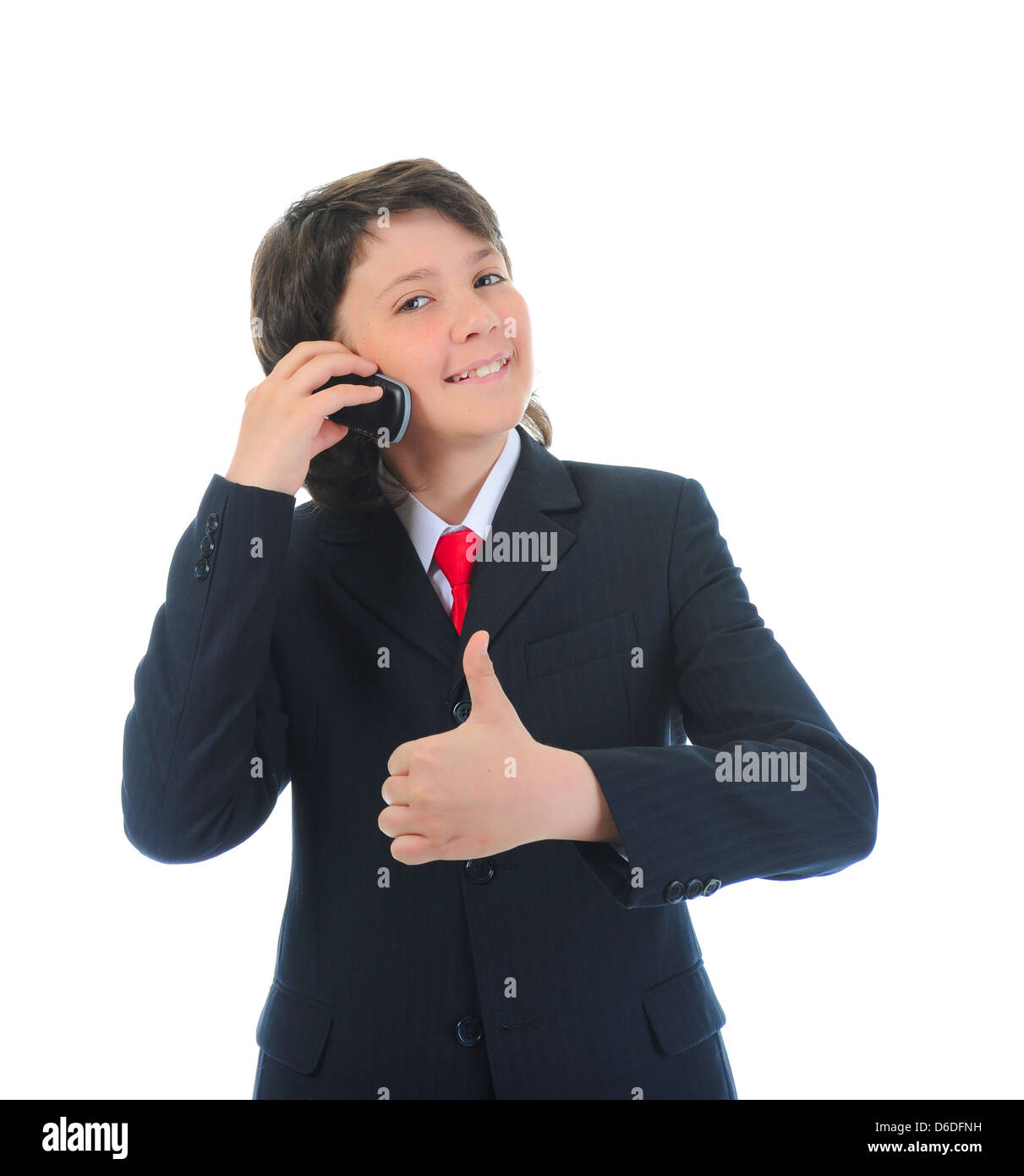 boy talking on the phone Stock Photo - Alamy