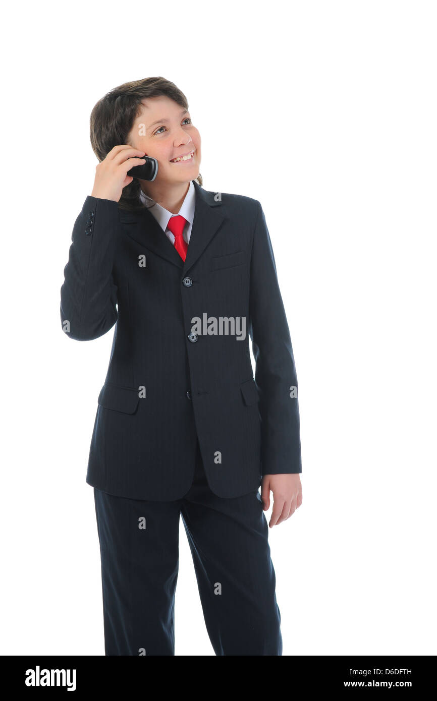 boy talking on the phone Stock Photo - Alamy