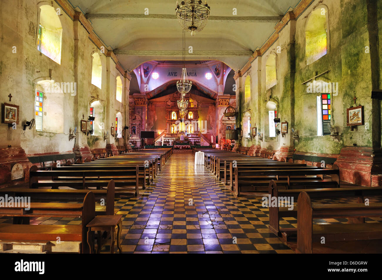 Old catholic church Stock Photo - Alamy