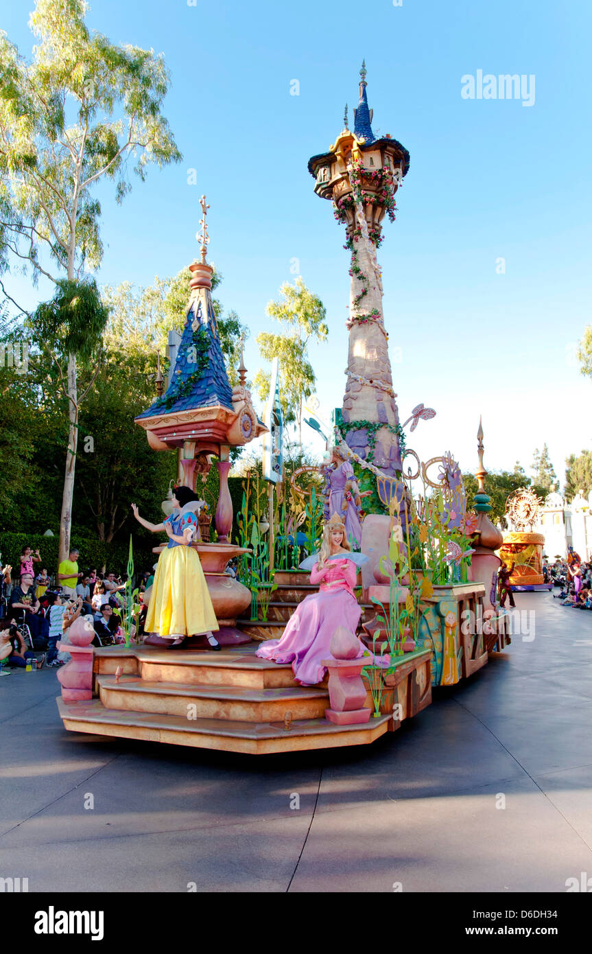 Disneyland park princess hi-res stock photography and images - Alamy