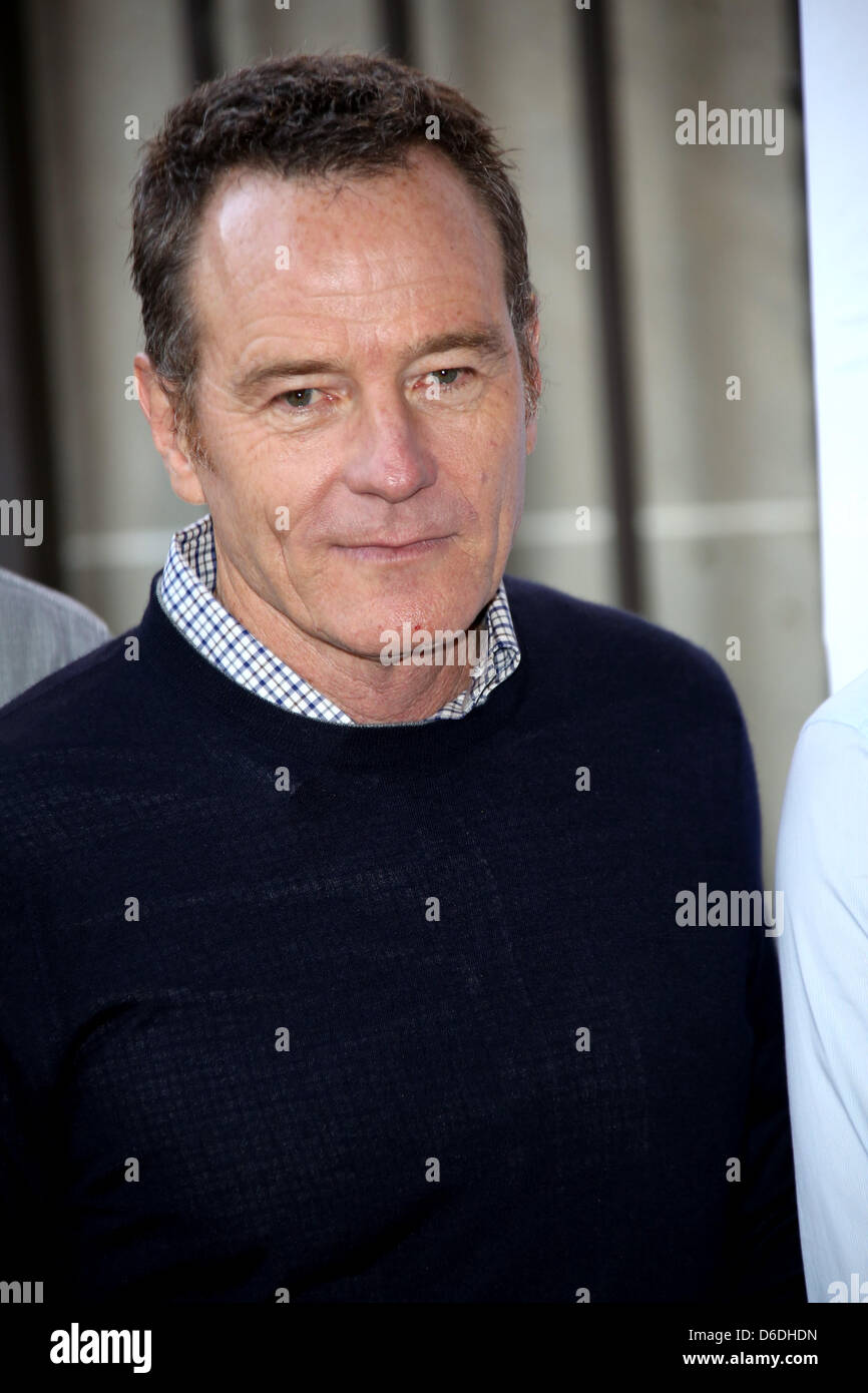 Actor Bryan Cranston arrives at "Jason Reitman's All-Star Cast Live ...