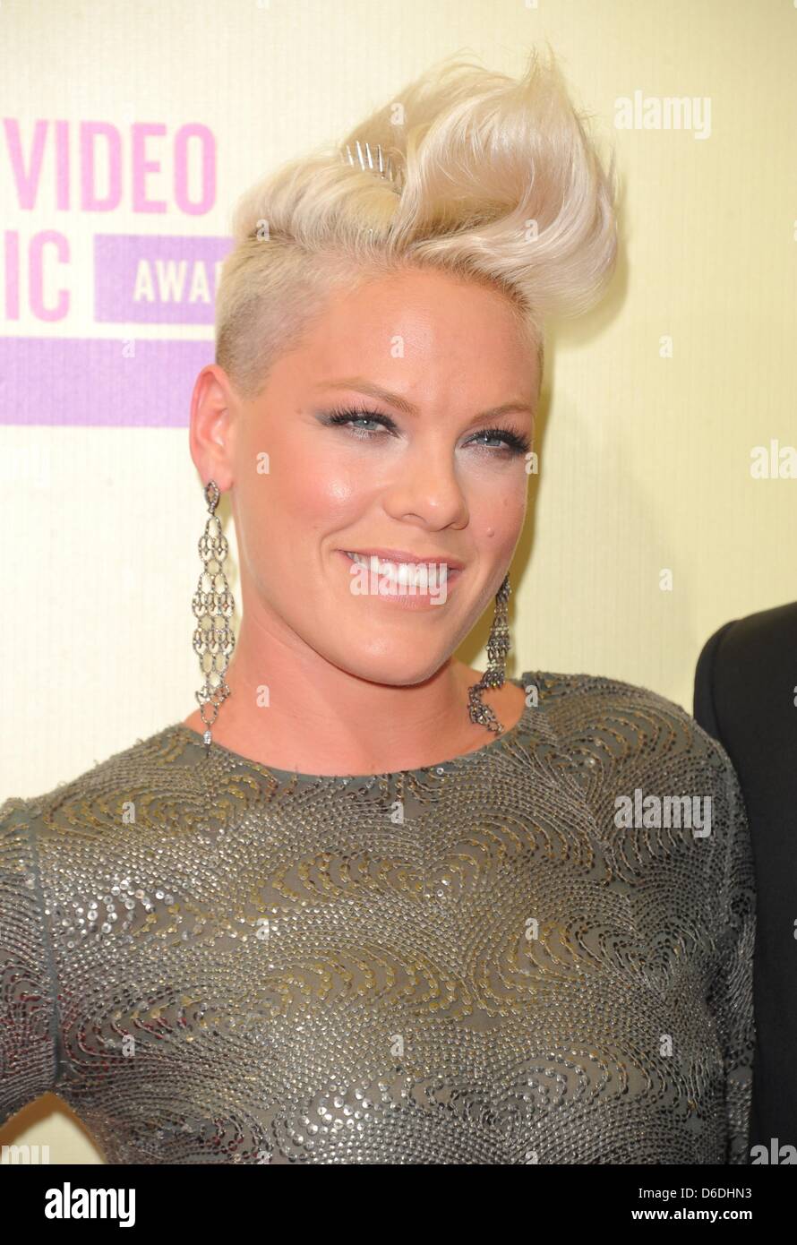 Singer Pink arrives at the MTV Video Music Awards at Staples Centre in ...