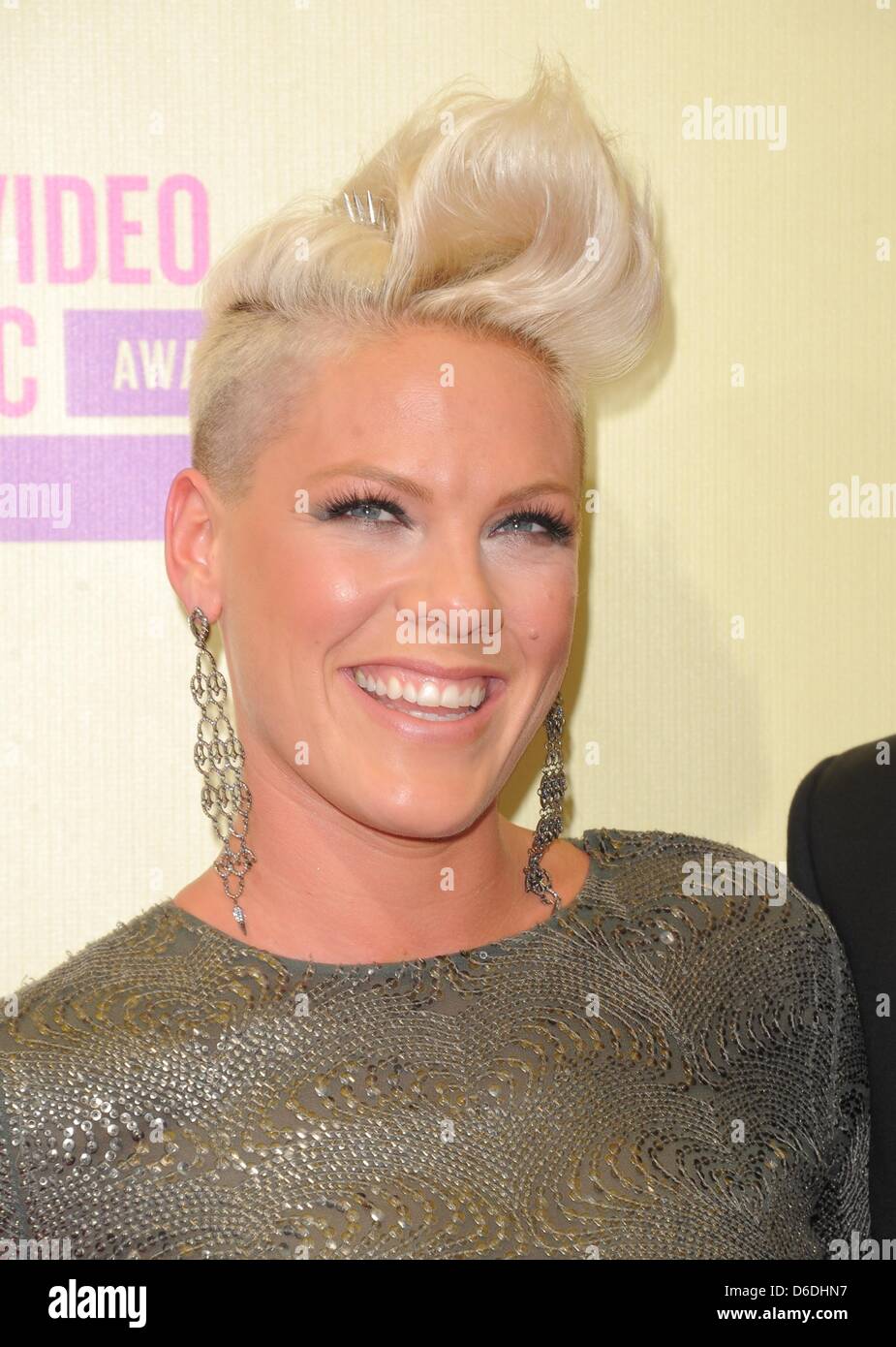Singer Pink arrives at the MTV Video Music Awards at Staples Centre in ...