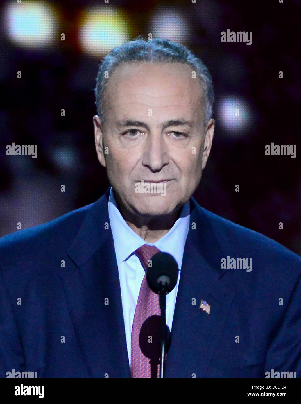 United States Senator Chuck Schumer (Democrat of New York) makes ...