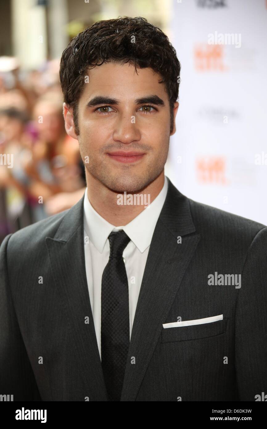 Actor Darren Criss arrives at the premiere of «Imogene» during the ...