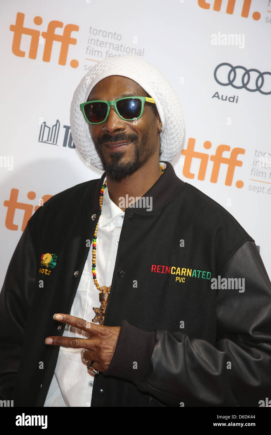 Rapper / actor Snoop Lion aka Snoop Dogg arrives at the premiere of ...