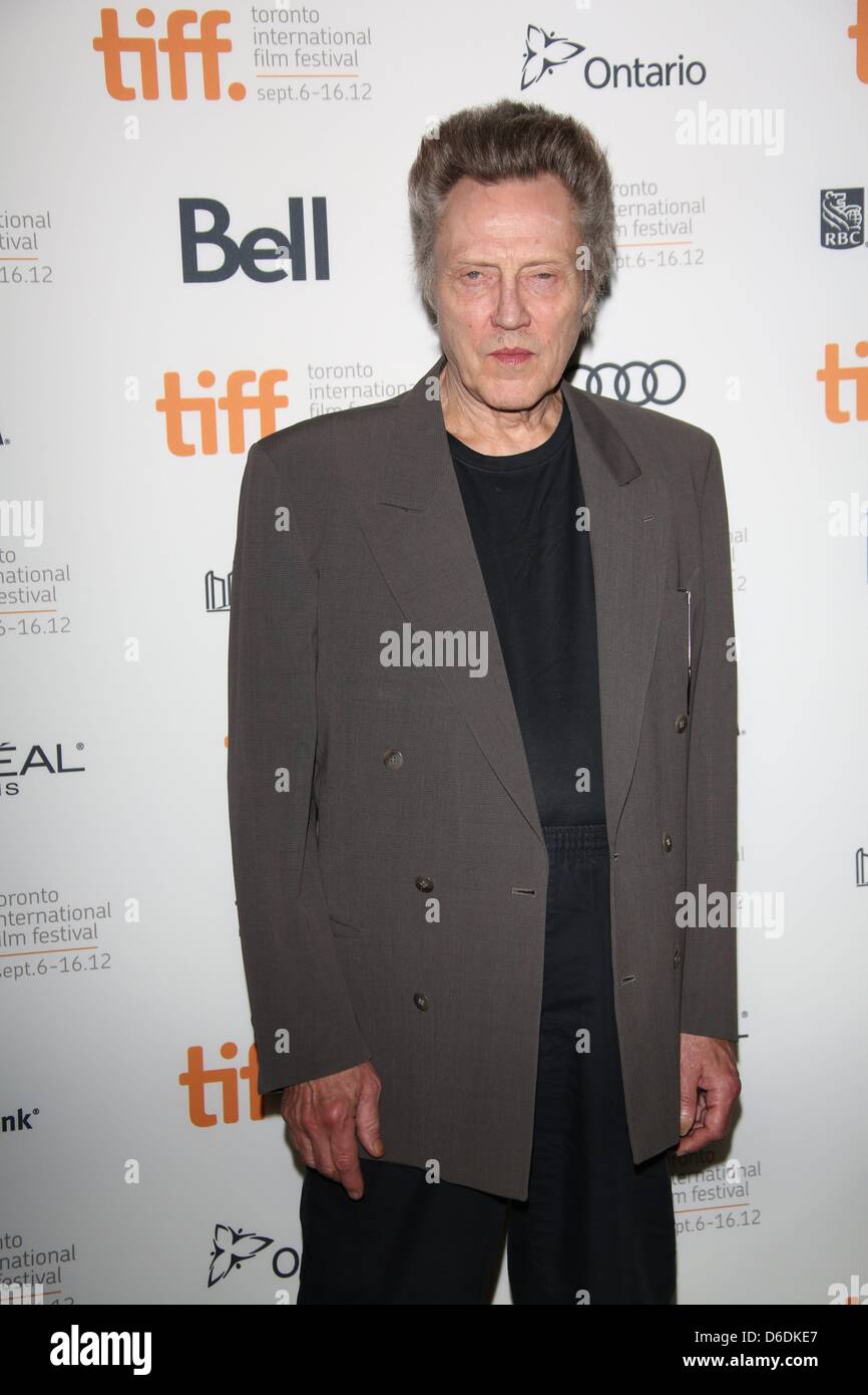 Actor Christopher Walken arrives at the premiere of "Seven Psychopaths ...