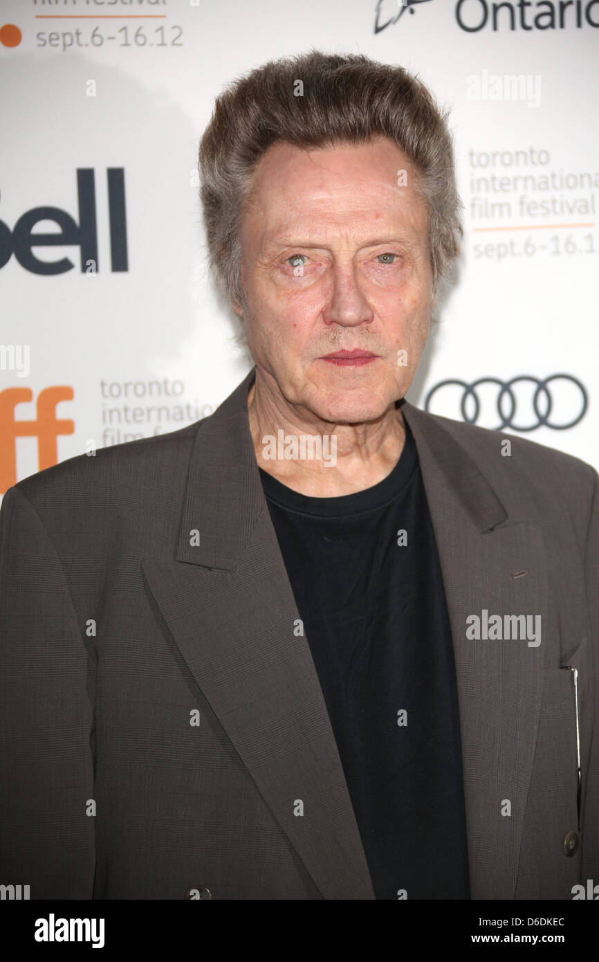 Actor Christopher Walken arrives at the premiere of "Seven Psychopaths ...