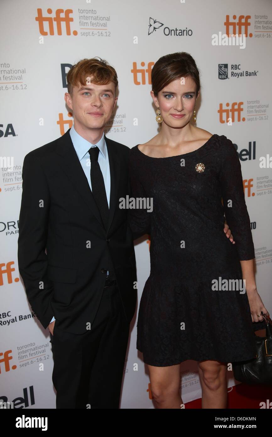 Actor Dane DeHaan and Anna Wood arrive at the premiere of "The Place ...