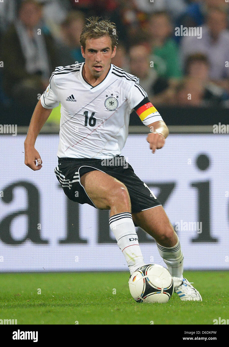 Germany's Philipp Lahm dribbles the ball during the Group C FIFA World ...
