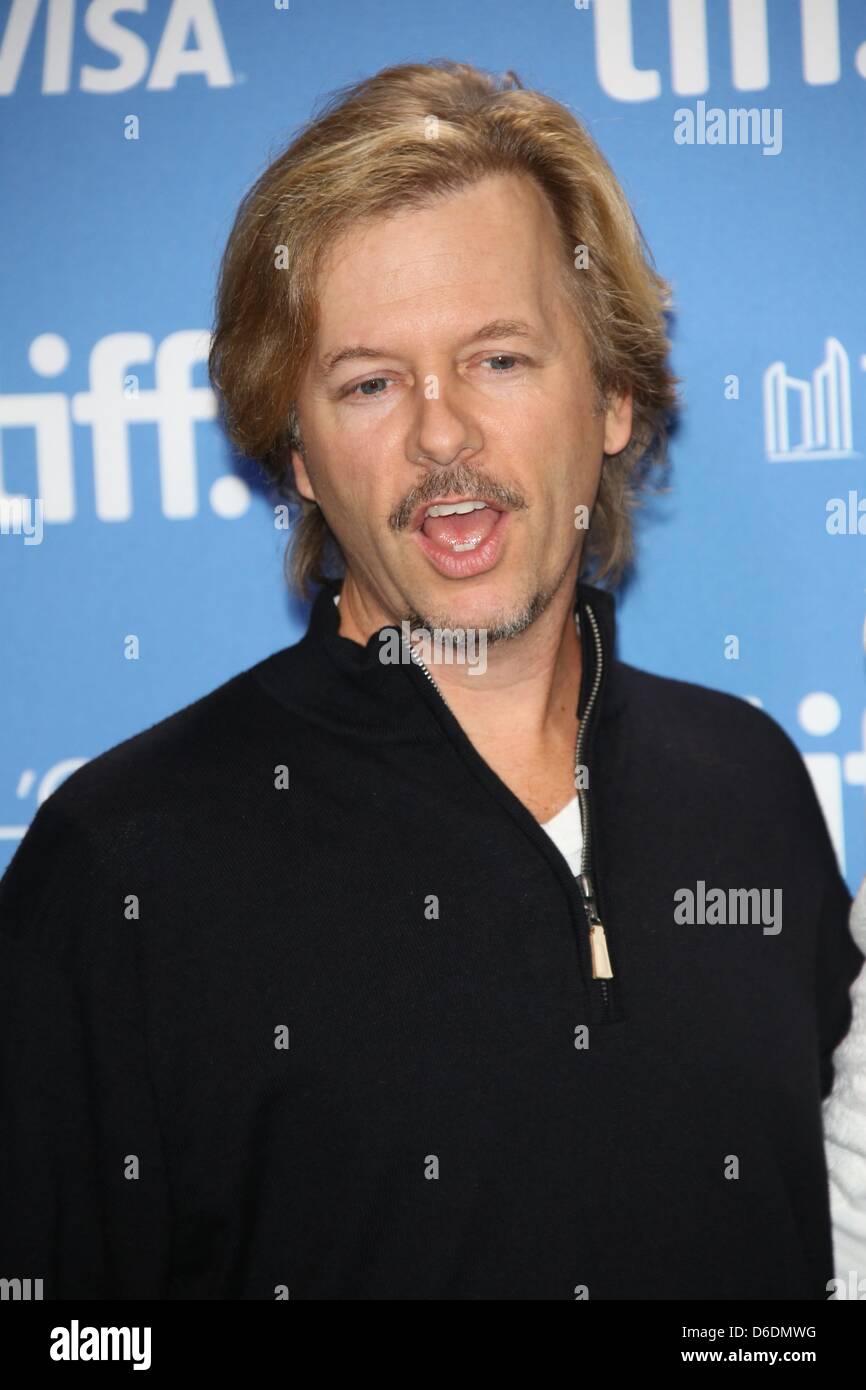 Actor David Spade poses before the press conference of "Hotel ...