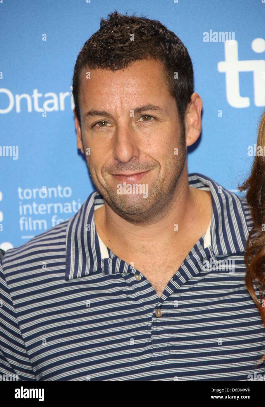 Actor Adam Sandler poses before the press conference of "Hotel ...
