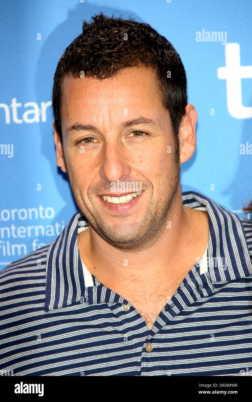 Actor Adam Sandler poses before the press conference of "Hotel ...