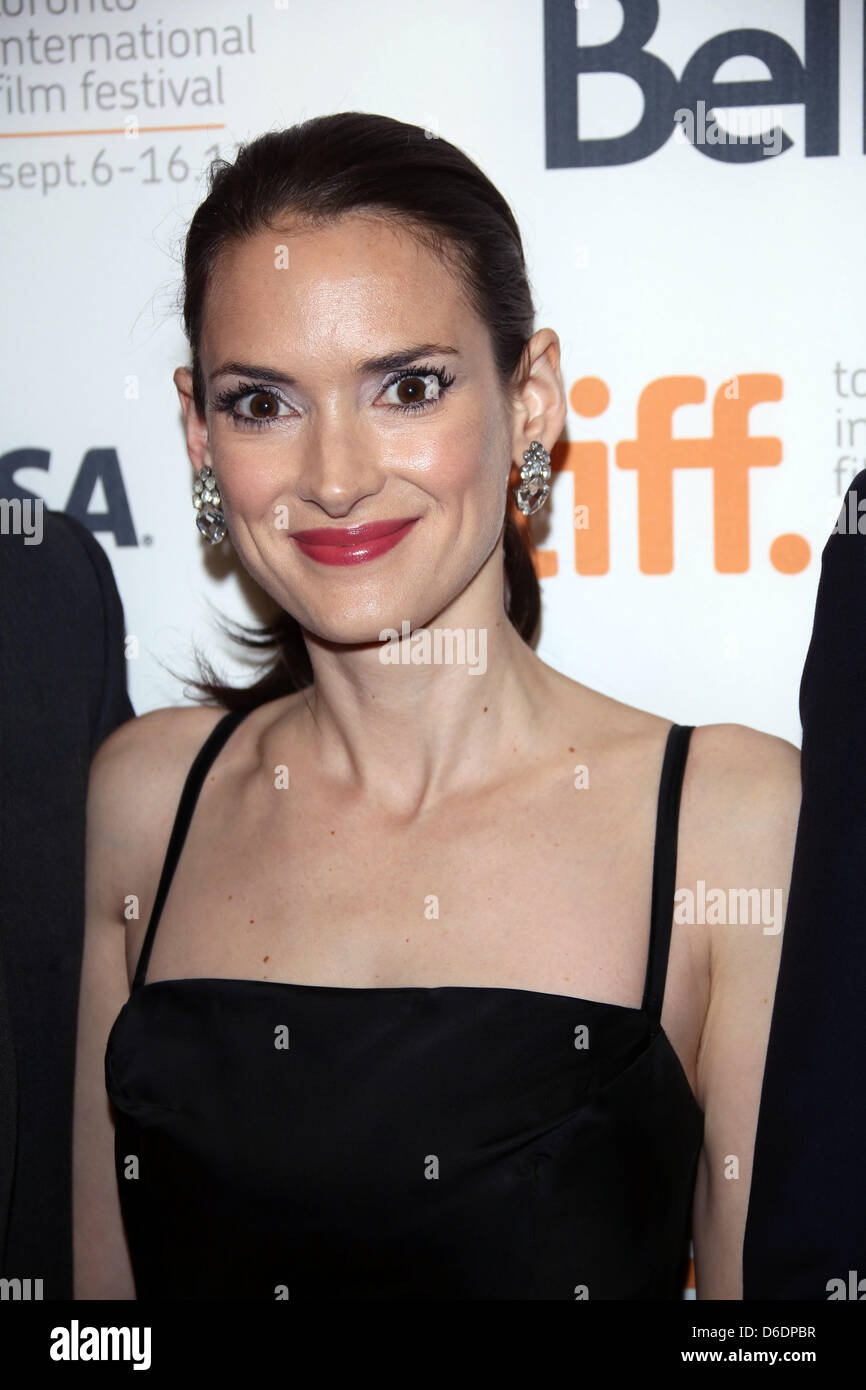 US actress Winona Ryder arrives for the preiere of the movie 'Iceman ...