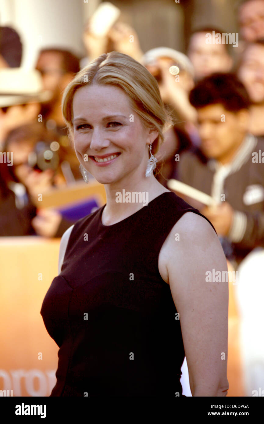 US actress Laura Linney arrives at the premiere of the movie 'Hyde Park ...