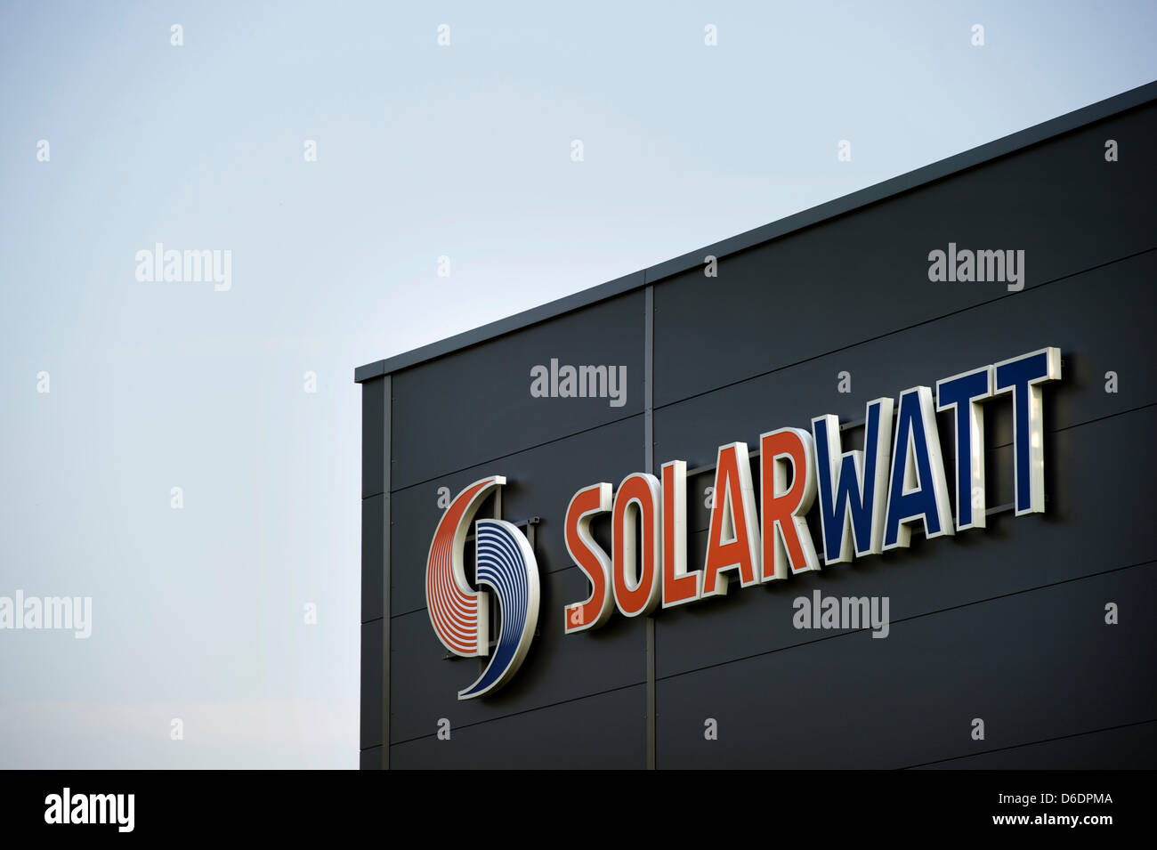 The logo of the manufacturer of solar modules and photovoltaic systems ...