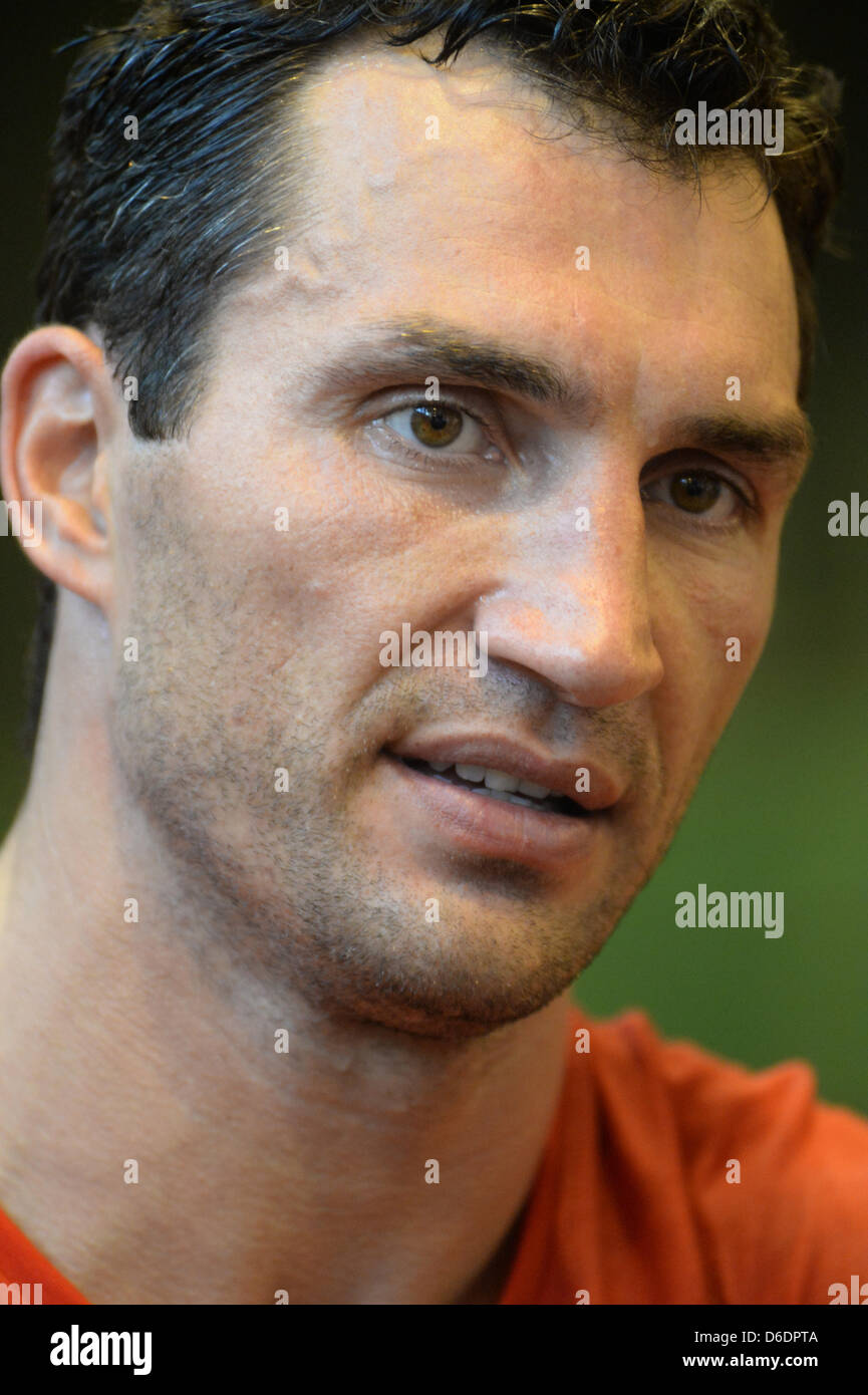 Boxer Wladimir Klitschko Poses In High Resolution Stock Photography and ...