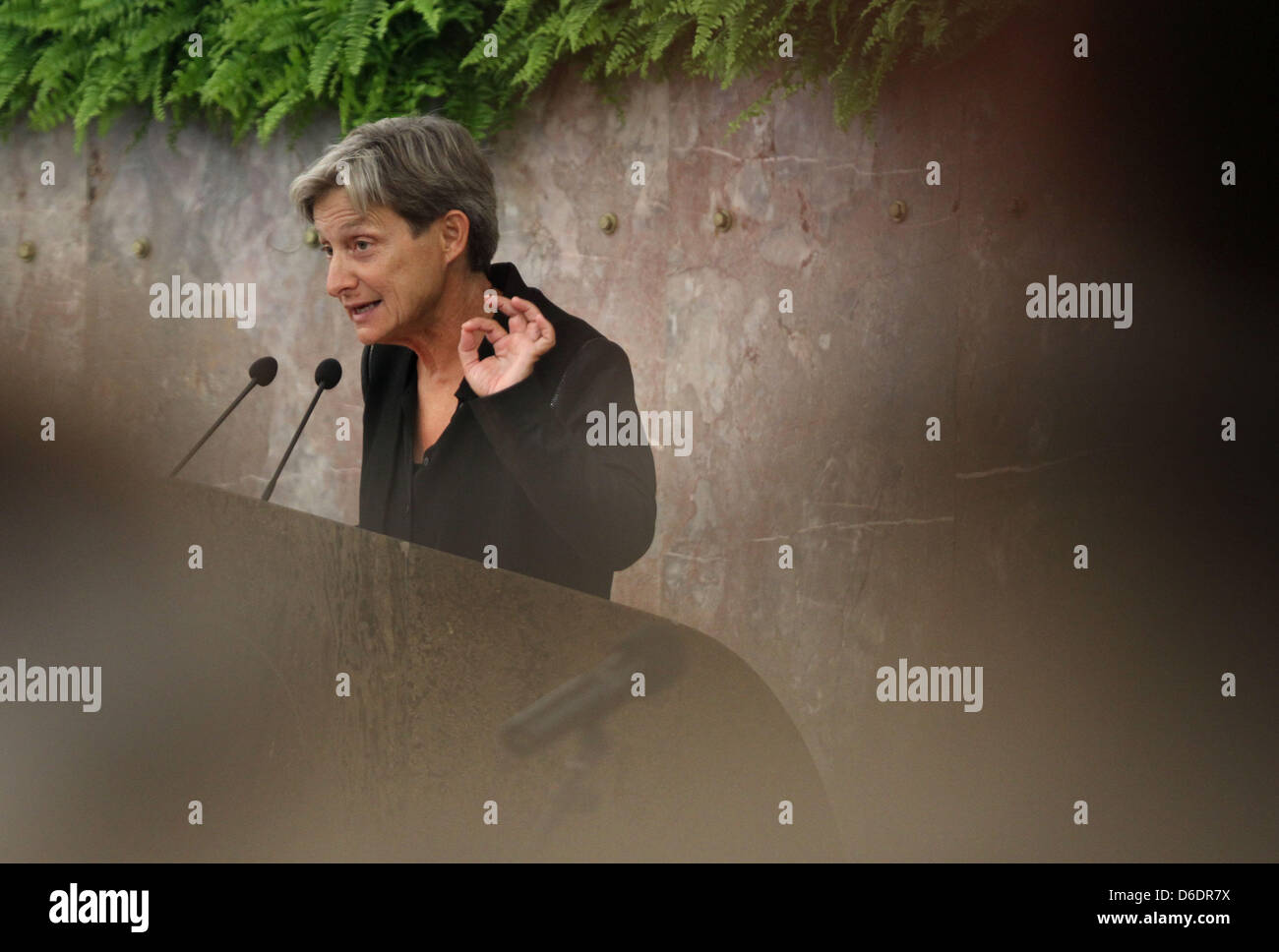 American philosopher and literature scholar Judith Butler talks in ...