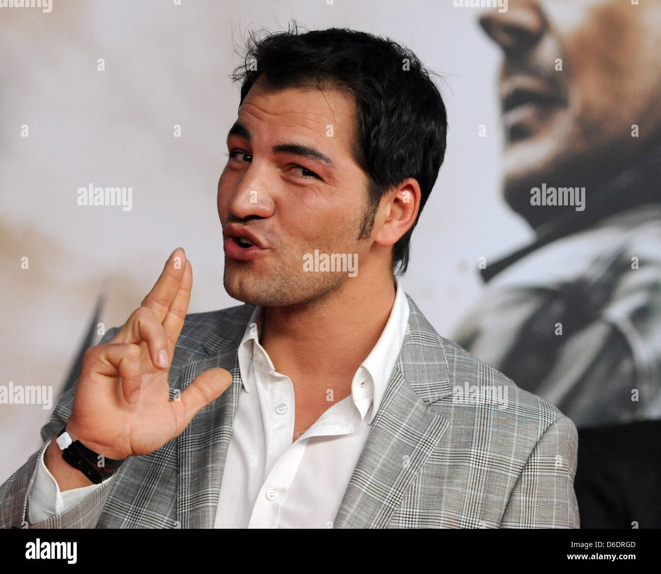 German-Turkish actor Bulent Sharif arrives for the premiere of the new ...