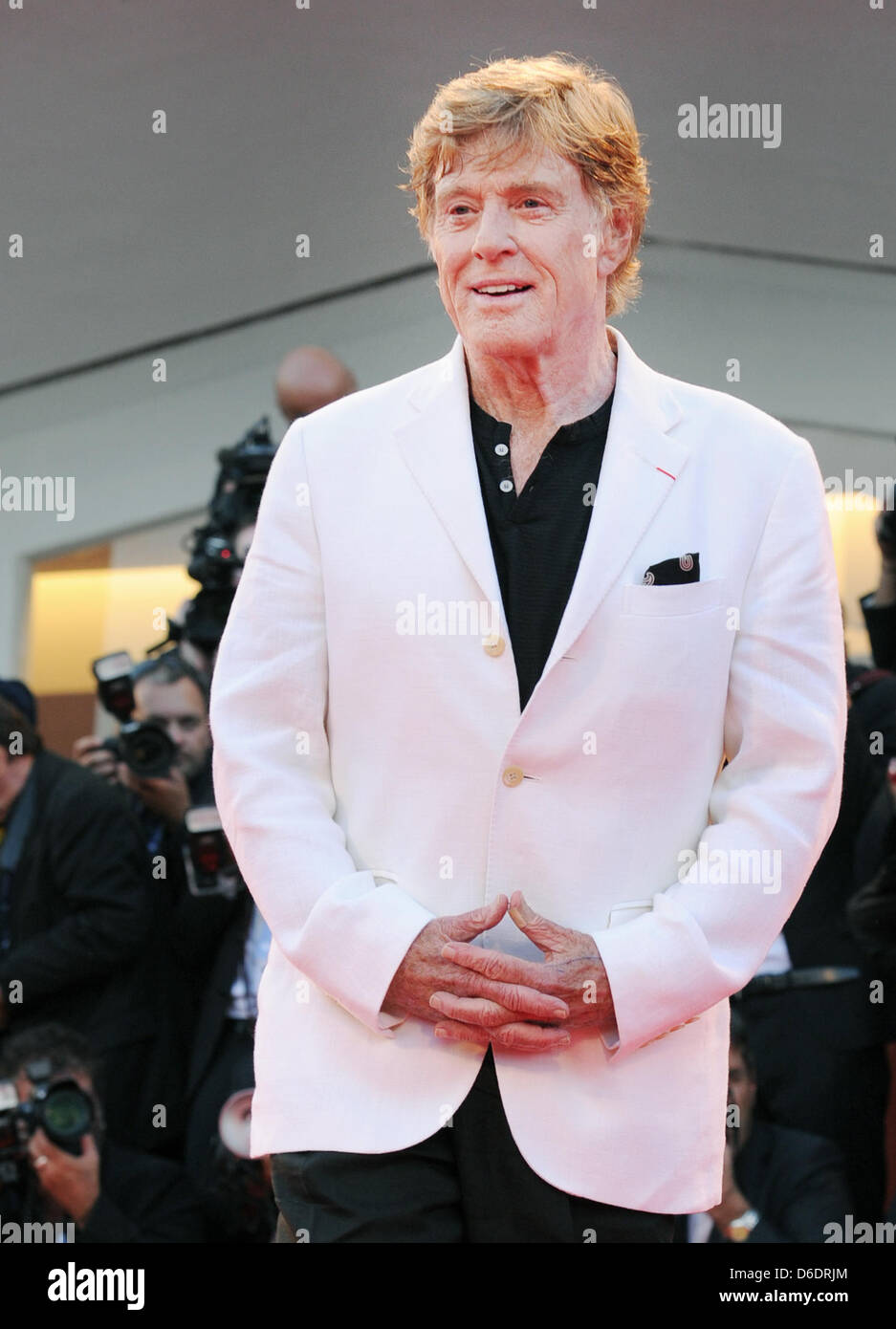 US actor and director Robert Redford arrives for the premiere of the ...