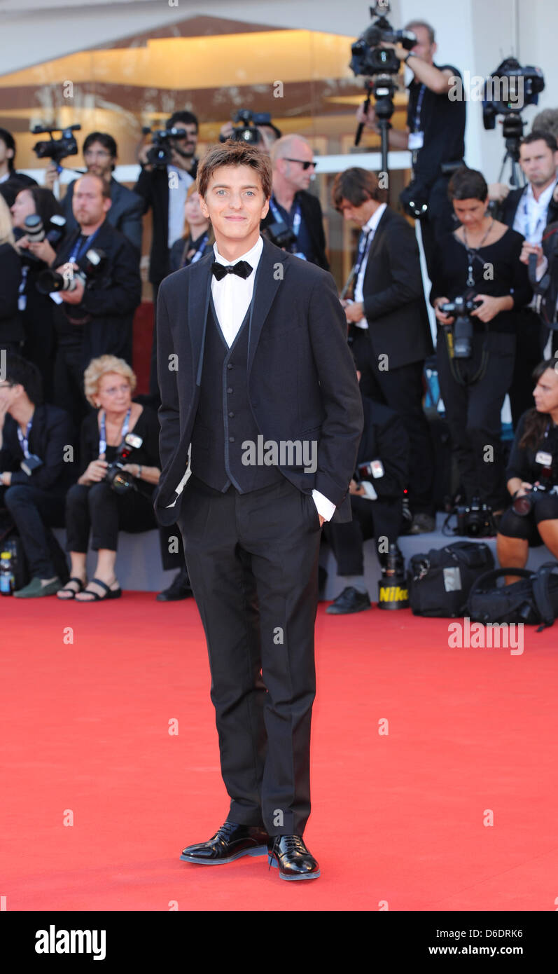 Italian actor Fabrizio Falco arrives for the award ceremony of the 69th ...