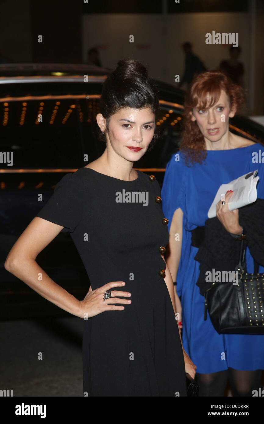 French actress Audrey Tautou arrives at the premiere of the movie ...