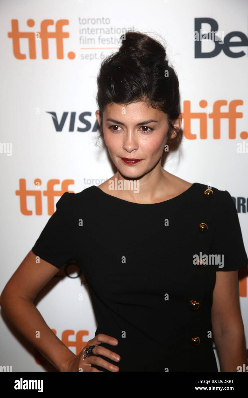 French actress Audrey Tautou arrives at the premiere of the movie ...