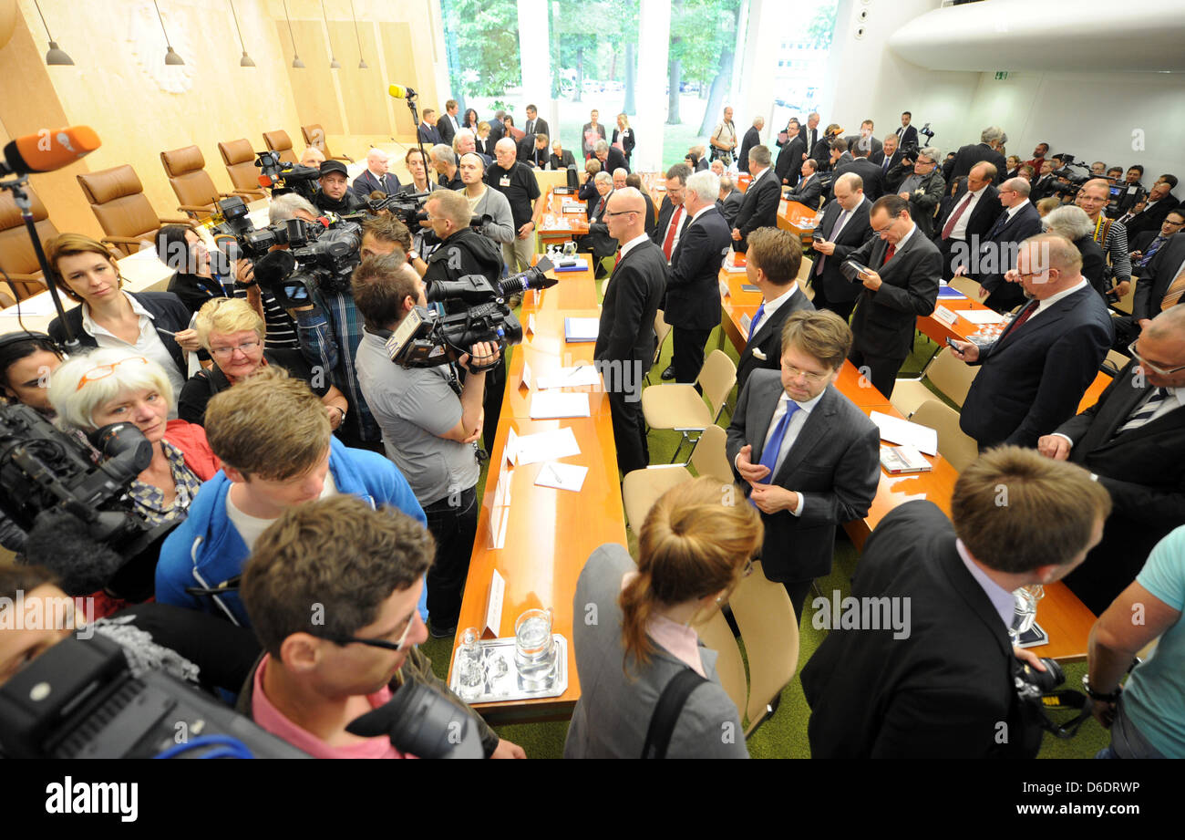 The court room of the Federal Constitutional Court of Germany (BVerfG ...