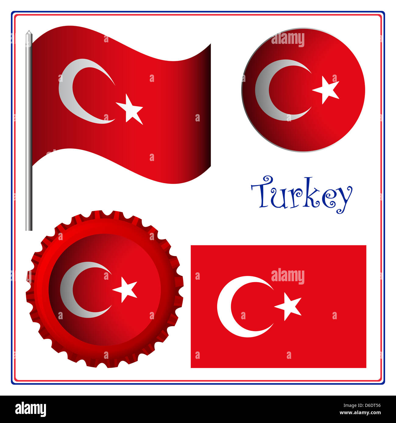 turkey graphic set against white background, vector art illustration ...