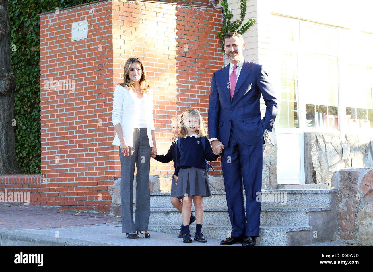 Princess sofia spain school uniform hi-res stock photography and images ...