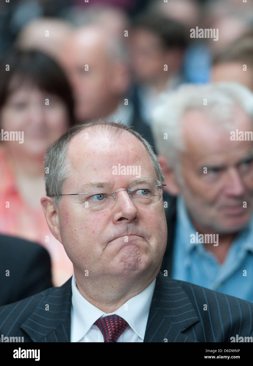 SPD member of parliament Peer Steinbrueck takes part in the SPD ...