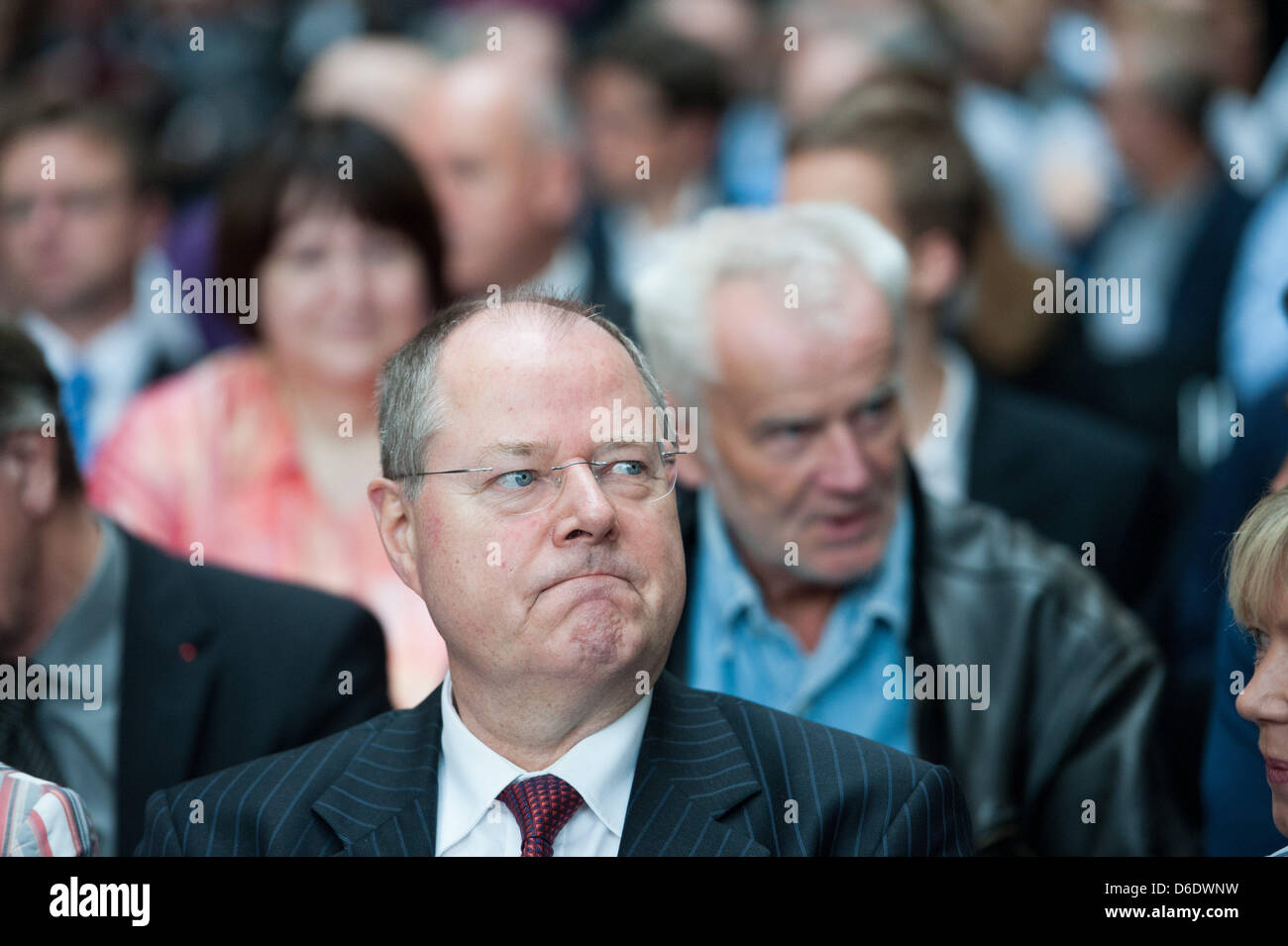 SPD member of parliament Peer Steinbrueck takes part in the SPD ...