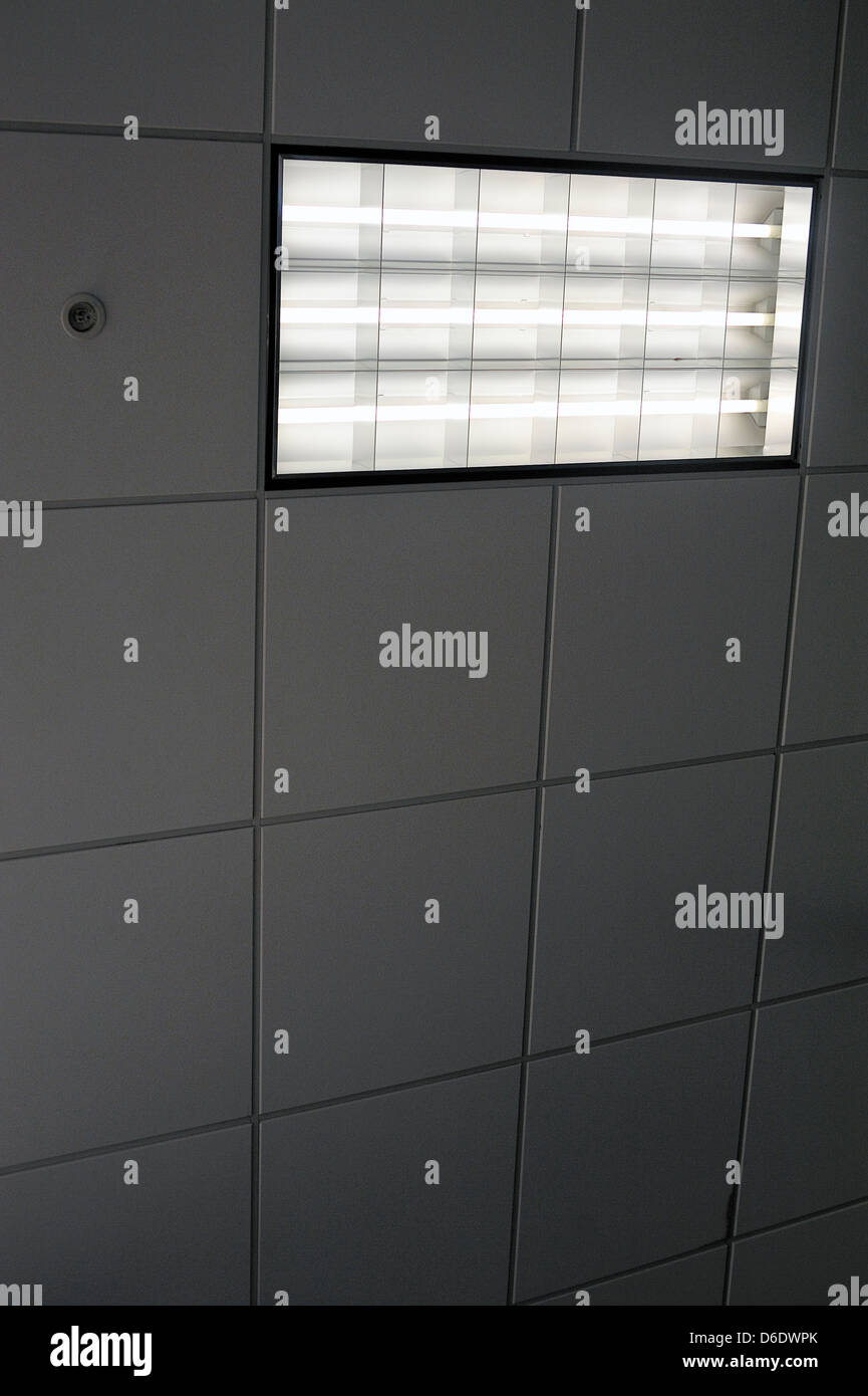 Looking up at ceiling light Stock Photo - Alamy