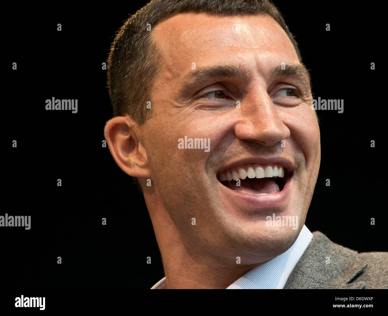 Ukrainian heavyweight professional boxer Wladimir Klitschko attends a ...