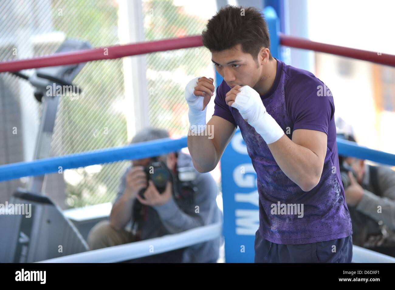 Ryota Murata, APRIL 13, 2013 - Boxing : Ryota Murata of Japan in action ...