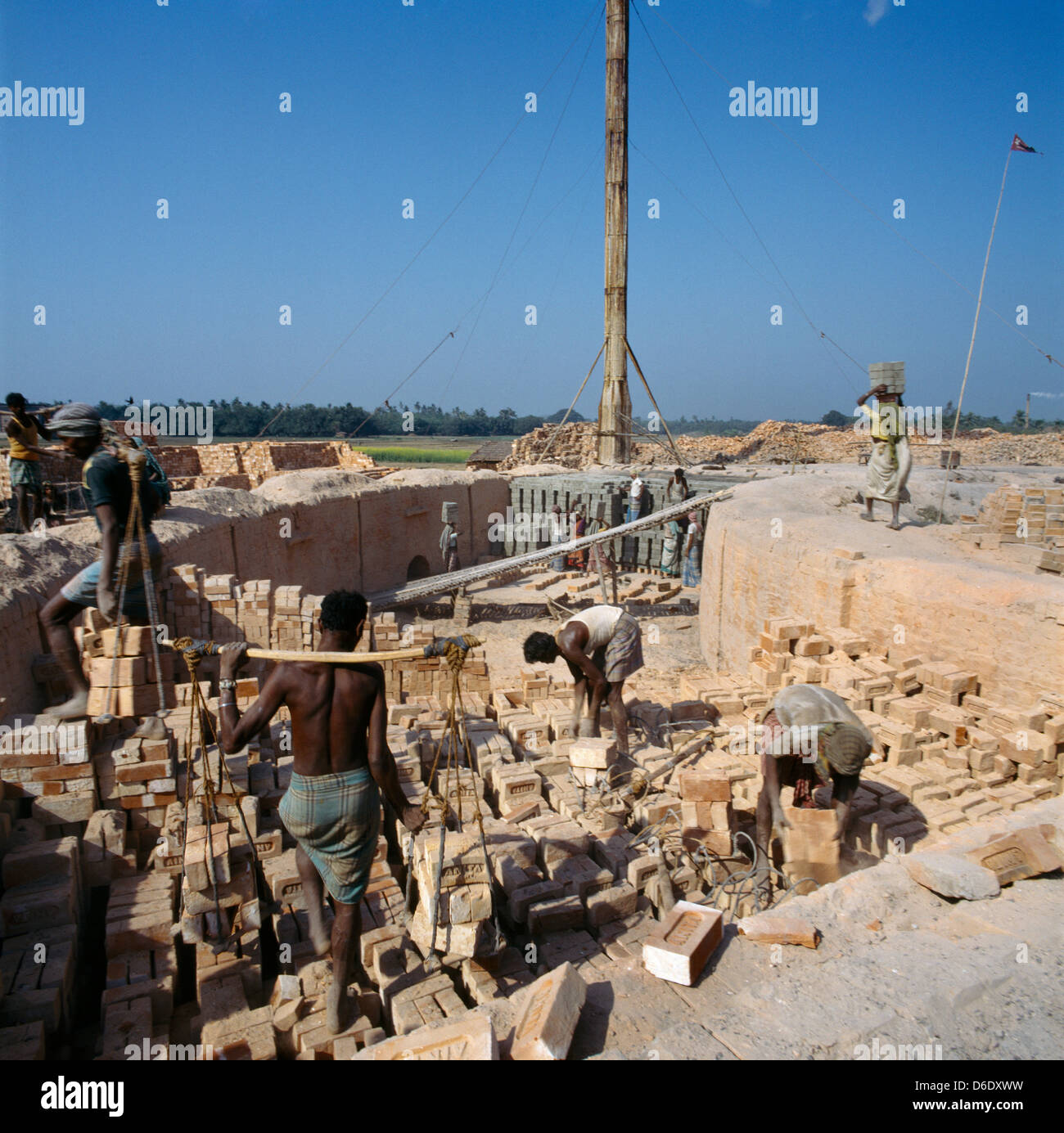 Indian brickworks hi-res stock photography and images - Alamy