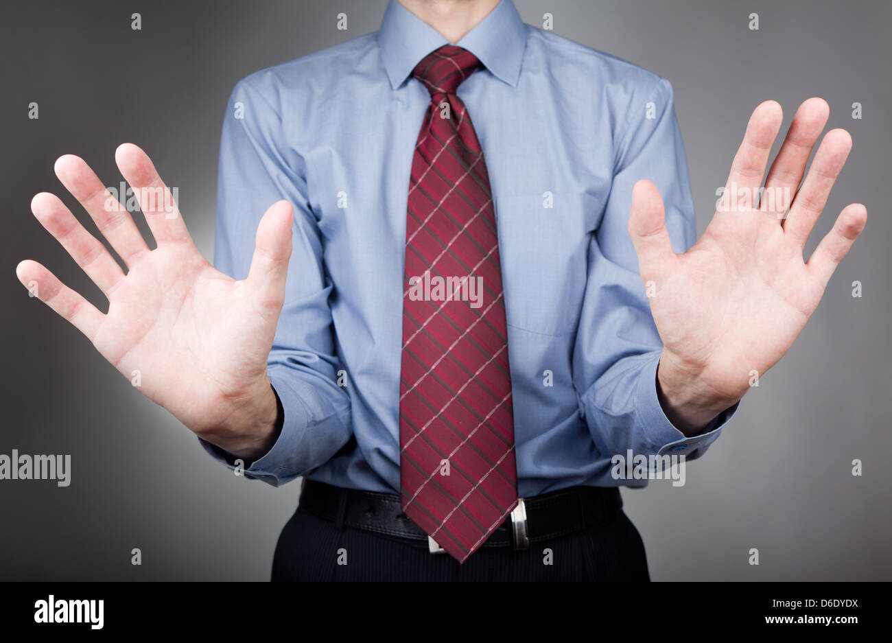 Young business man shaking hand hi-res stock photography and images - Alamy