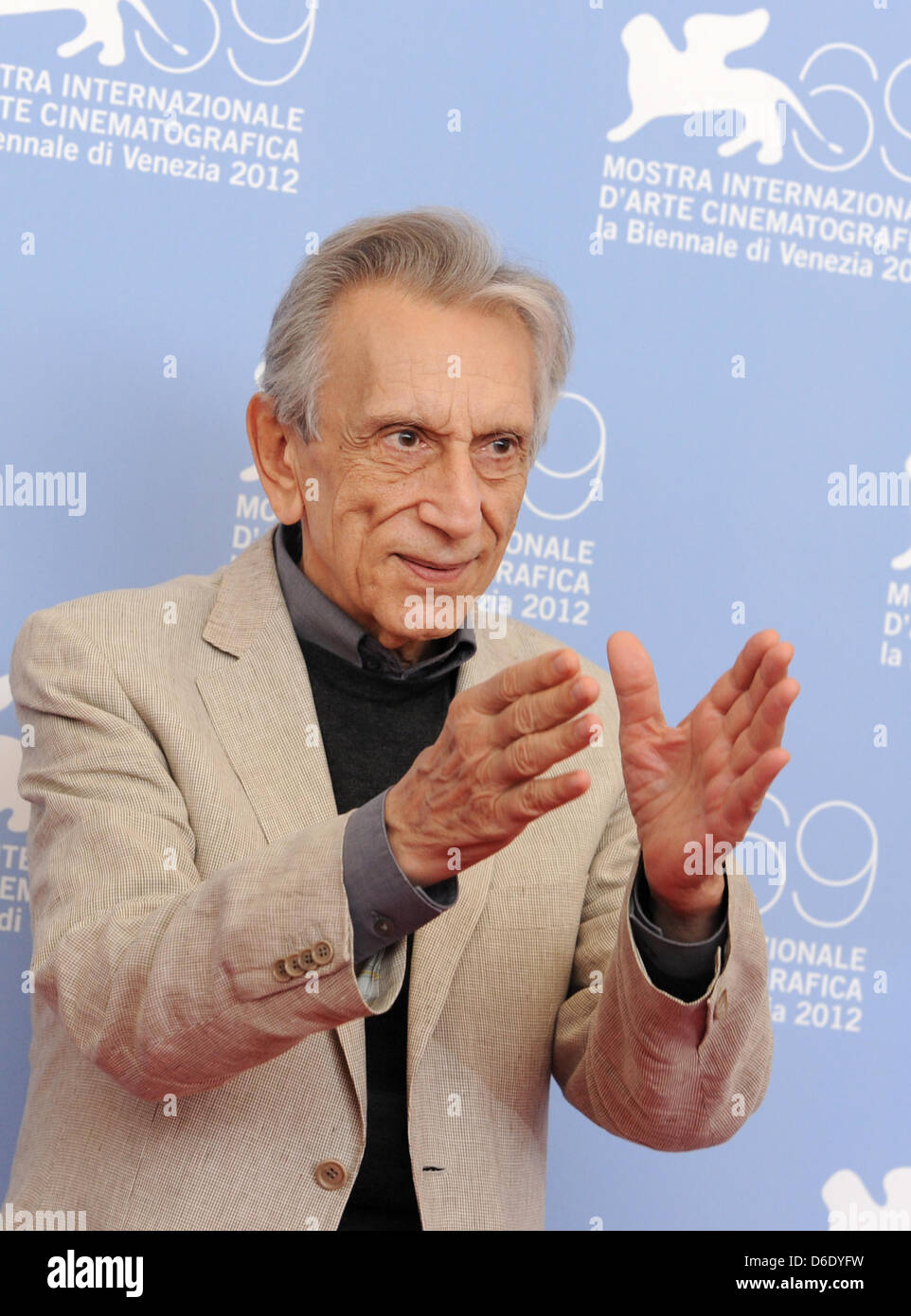 Italian actor Roberto Herlitzka attends the photocall for the movie ...