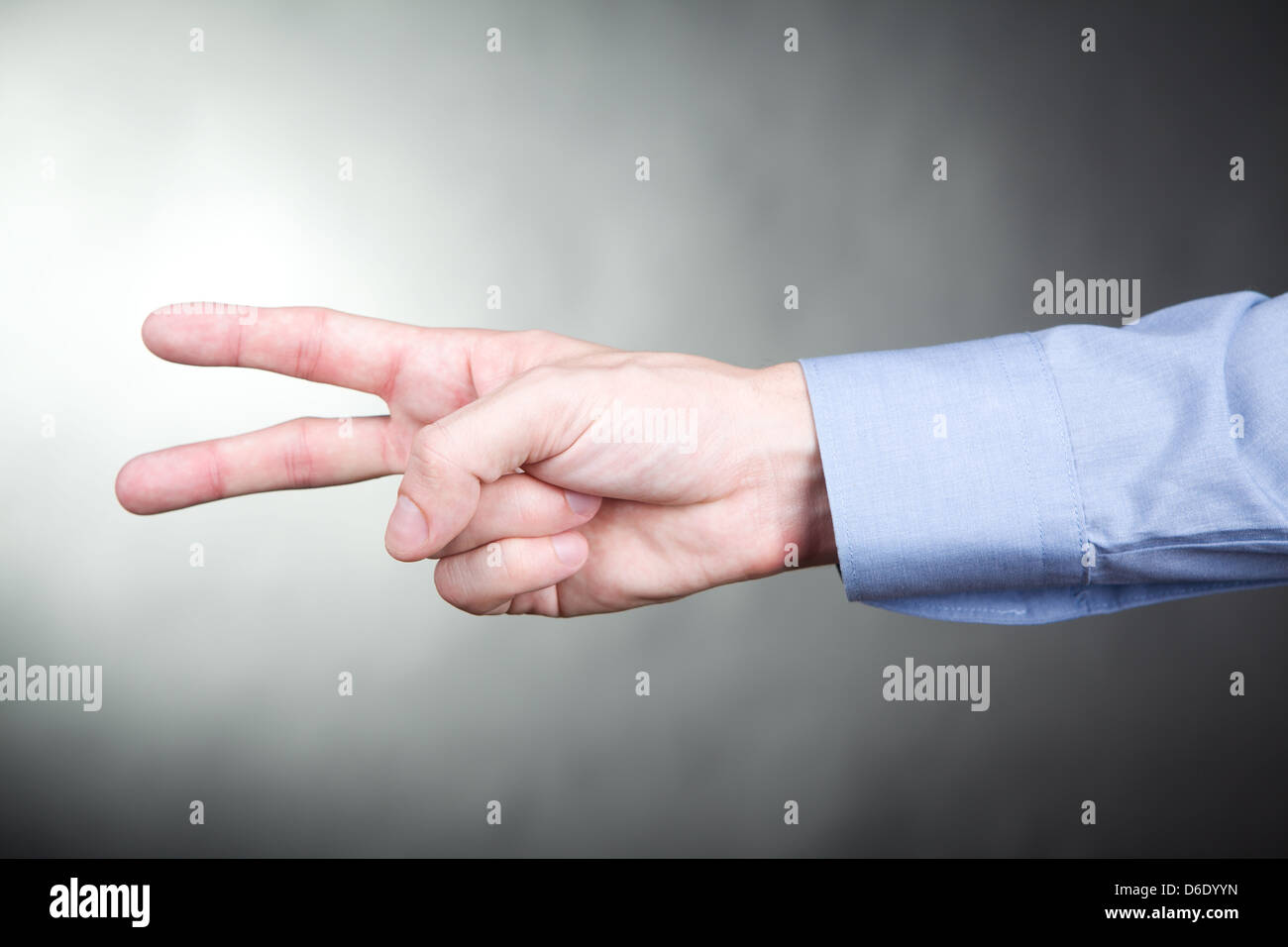 Victory sign hi-res stock photography and images - Alamy
